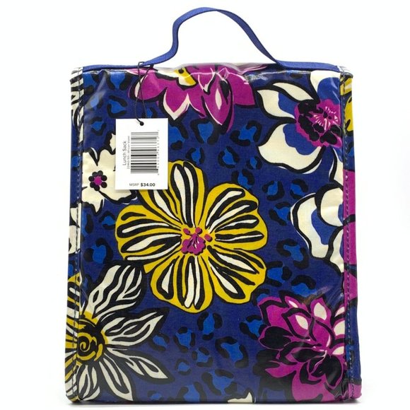 Vera Bradley | Bags | Vera Bradley Lunch Sack In African Violet | Poshmark